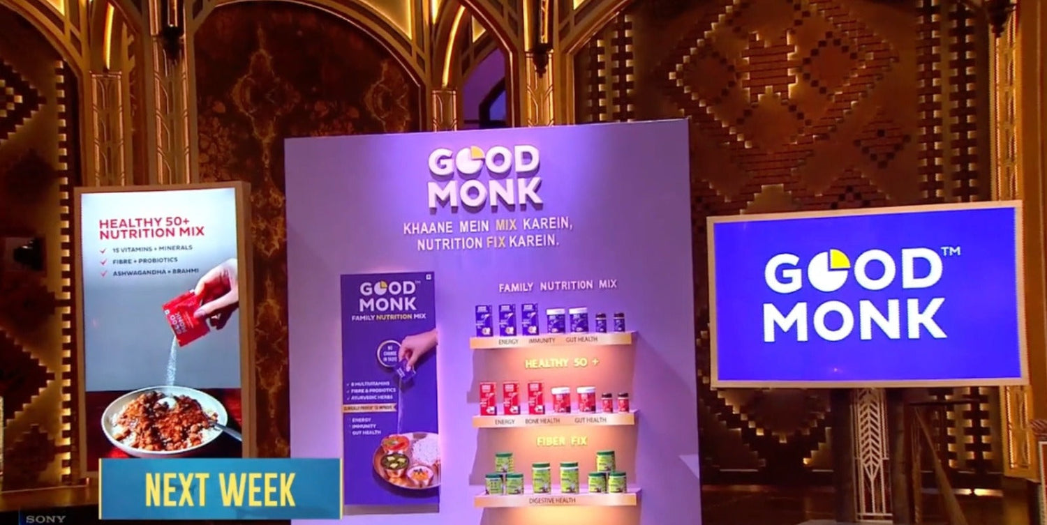 Good Monk Shark Tank Season 4: Good Monk’s Nutrition Mix Had Sharks Sc