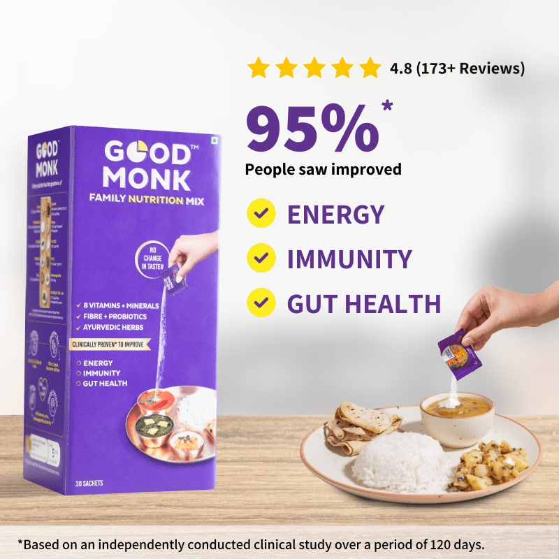 Best supplements to improve Energy, Immunity & Gut Health | Good Monk