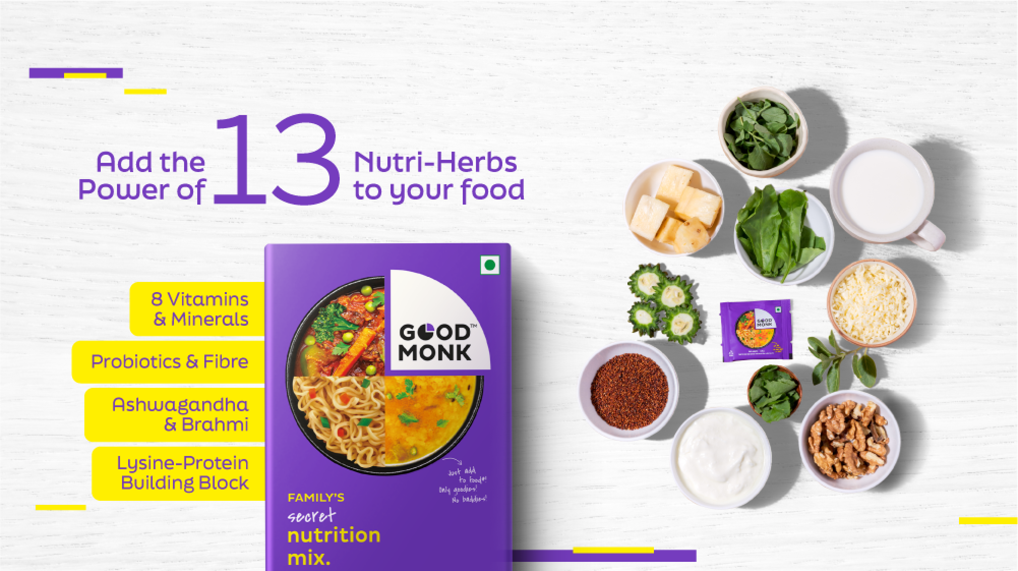 India's First Nutrition Mix Supplement for Healthy & Balanced Diet ...