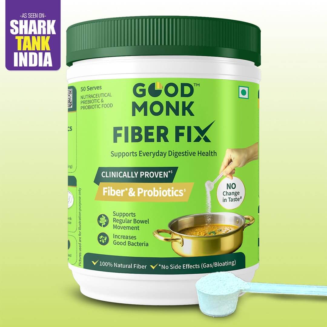 Fiber Supplement - Buy Best Fiber Food Supplement Online | Good Monk