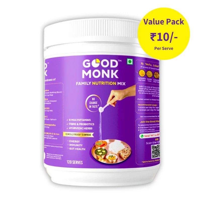 Best supplements to improve Energy, Immunity & Gut Health | Good Monk