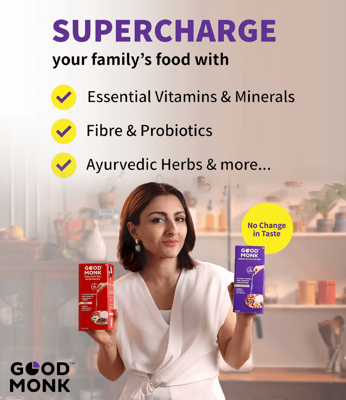 India's First Nutrition Health Mix For Adults & Kids | Good Monk