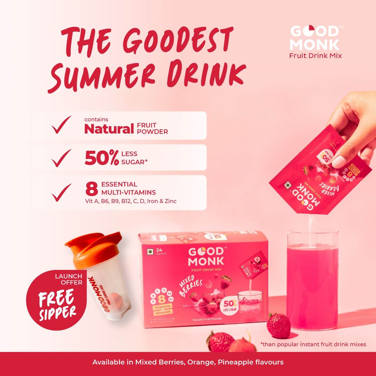 India's First Nutrition Health Mix For Adults & Kids | Good Monk