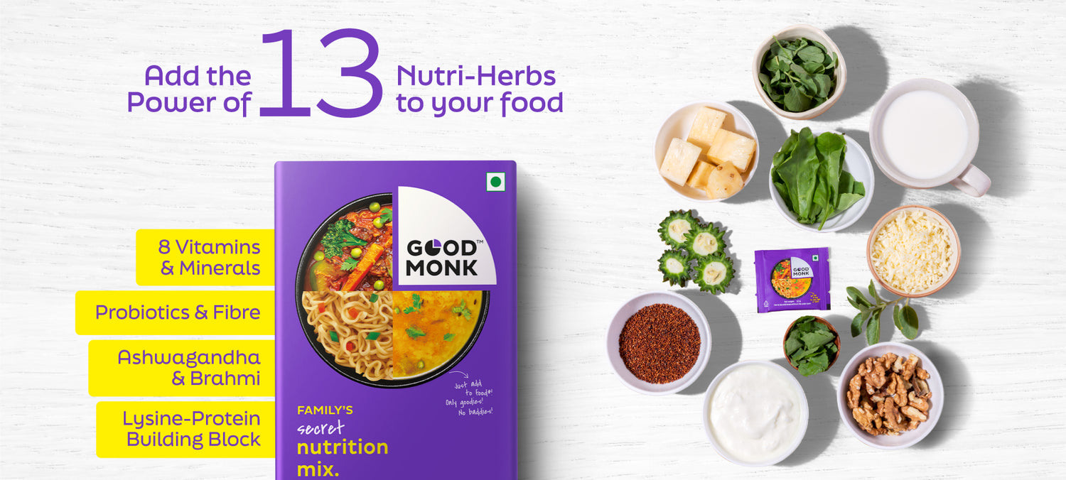 India's First Nutrition Health Mix For Adults & Kids | Good Monk
